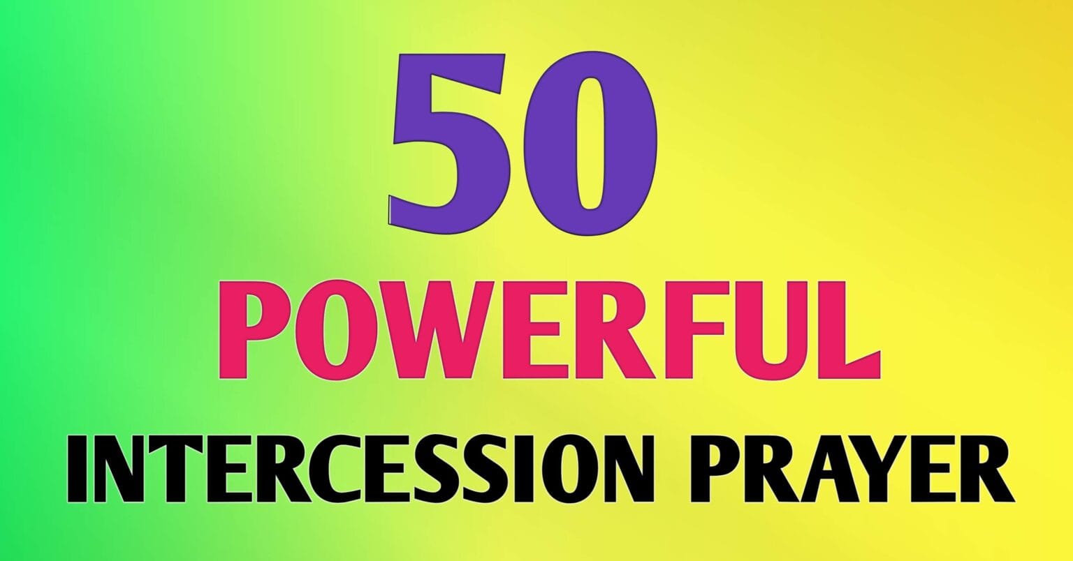 50 Powerful Intercessory Prayers for the Church