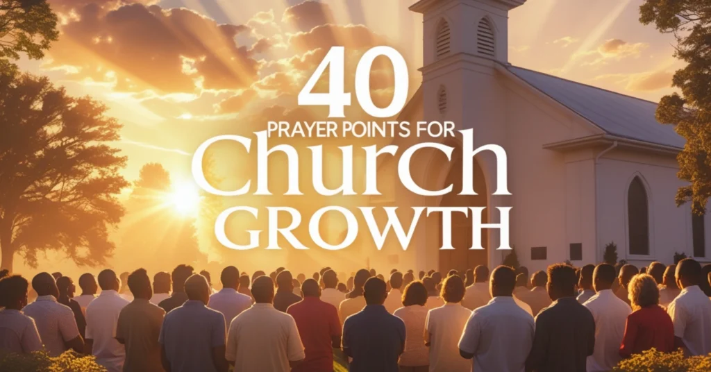 40 Anointed Prayer Points for Church Growth with Powerful Bible Verses ...