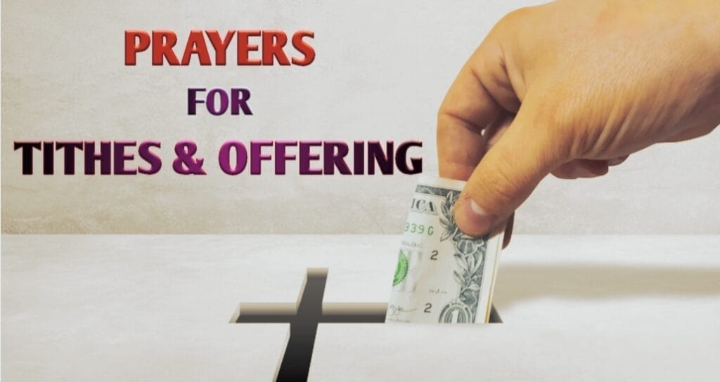 30 Short Offering Prayers – Powerful Prayers for Giving - Light And Gospel