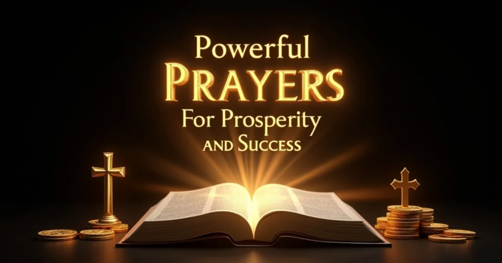 20 Powerful Prayers for Prosperity and Success with Bible Verses ...