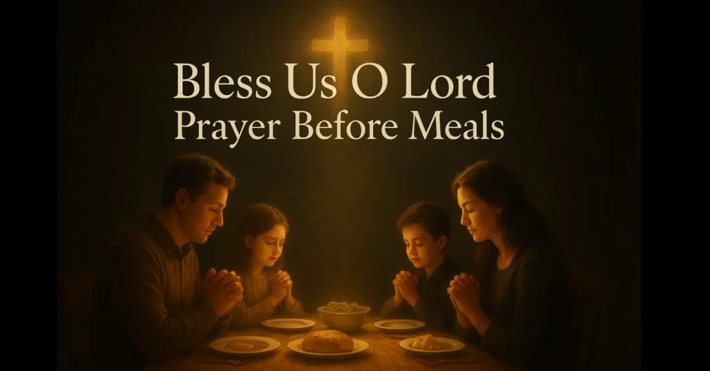 64 Sample Bless Us O Lord Prayer Before Meals for Family & Friends ...