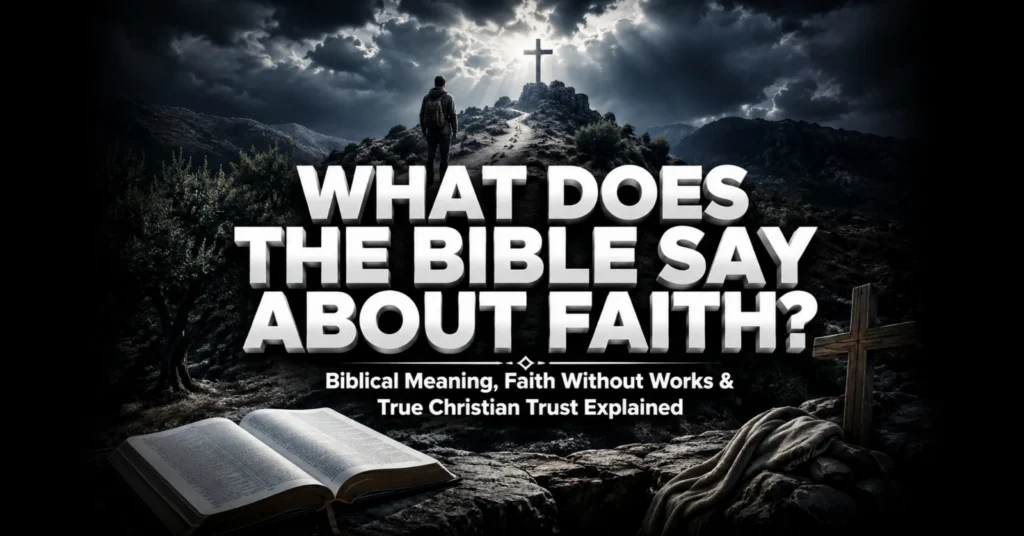 What Does the Bible Say About Faith? Deep Biblical Study with Key ...