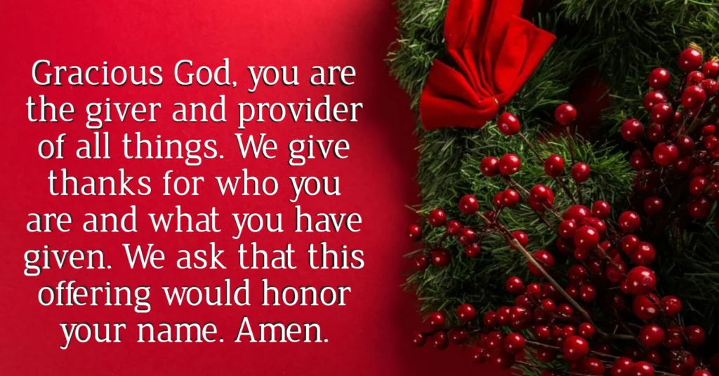 Offertory Prayer: Powerful Church Offering Prayers With Bible Verses ...
