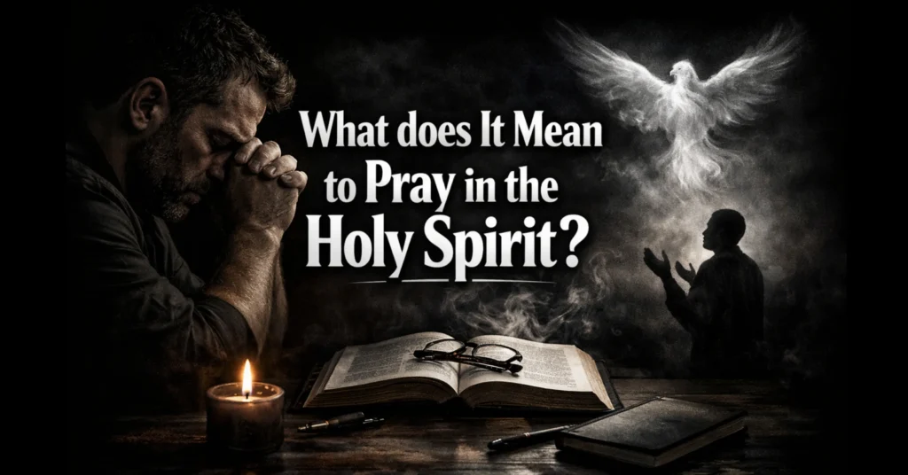 What Does It Mean to Pray in the Holy Spirit? - Light And Gospel