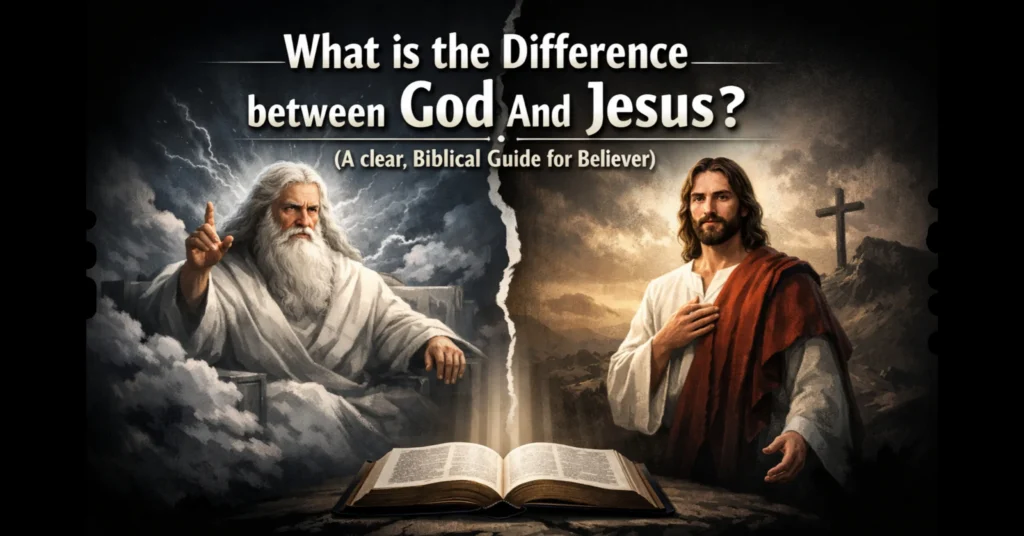 What Is the Difference Between God and Jesus? - Light And Gospel