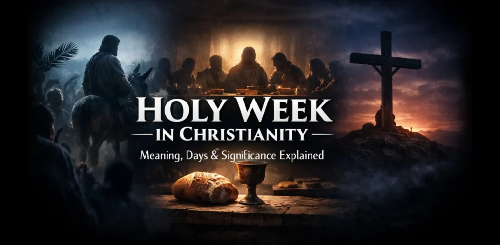 What is Holy Week in Christianity? Meaning, Days & Significance ...