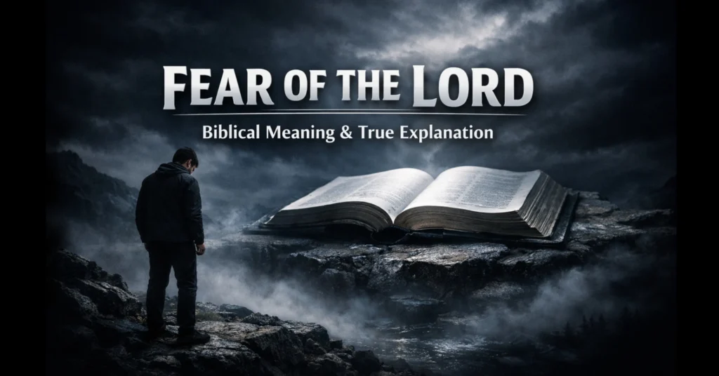 What Is the Fear of the Lord? Biblical Meaning, Explanation & Bible ...
